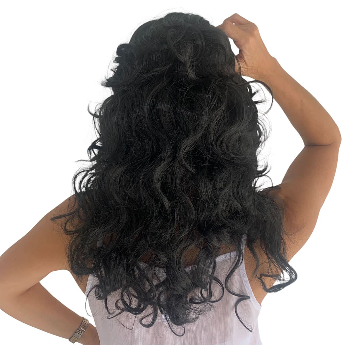 Peruca Encaracolada Longa