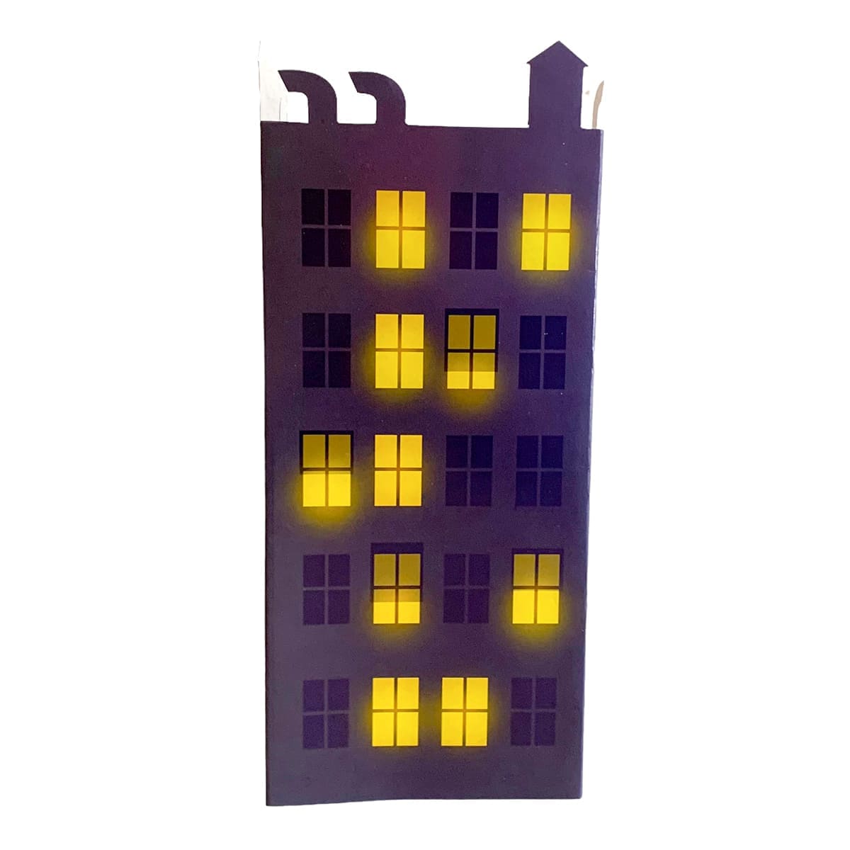 Enfeite Decorativo Prédios Super Heróis