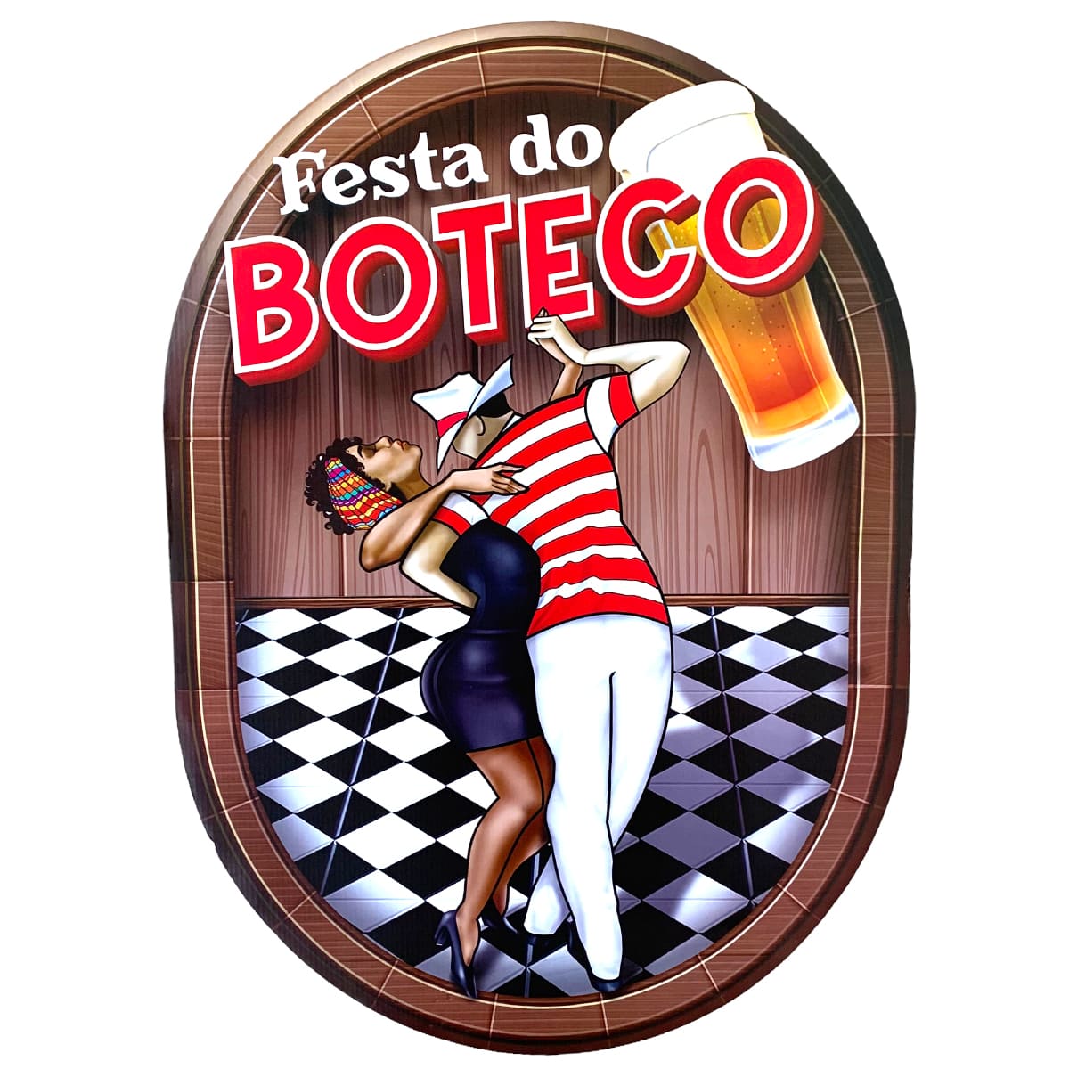 Painel Decorativo Festa do Boteco