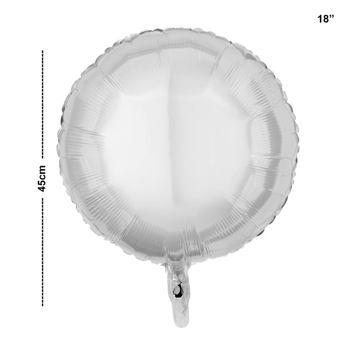 Balão Metalizado Redondo 18 Polegadas