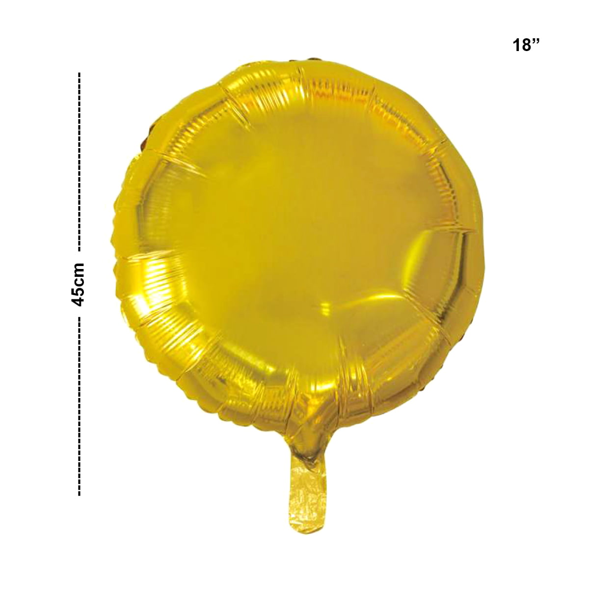 Balão Metalizado Redondo 18 Polegadas