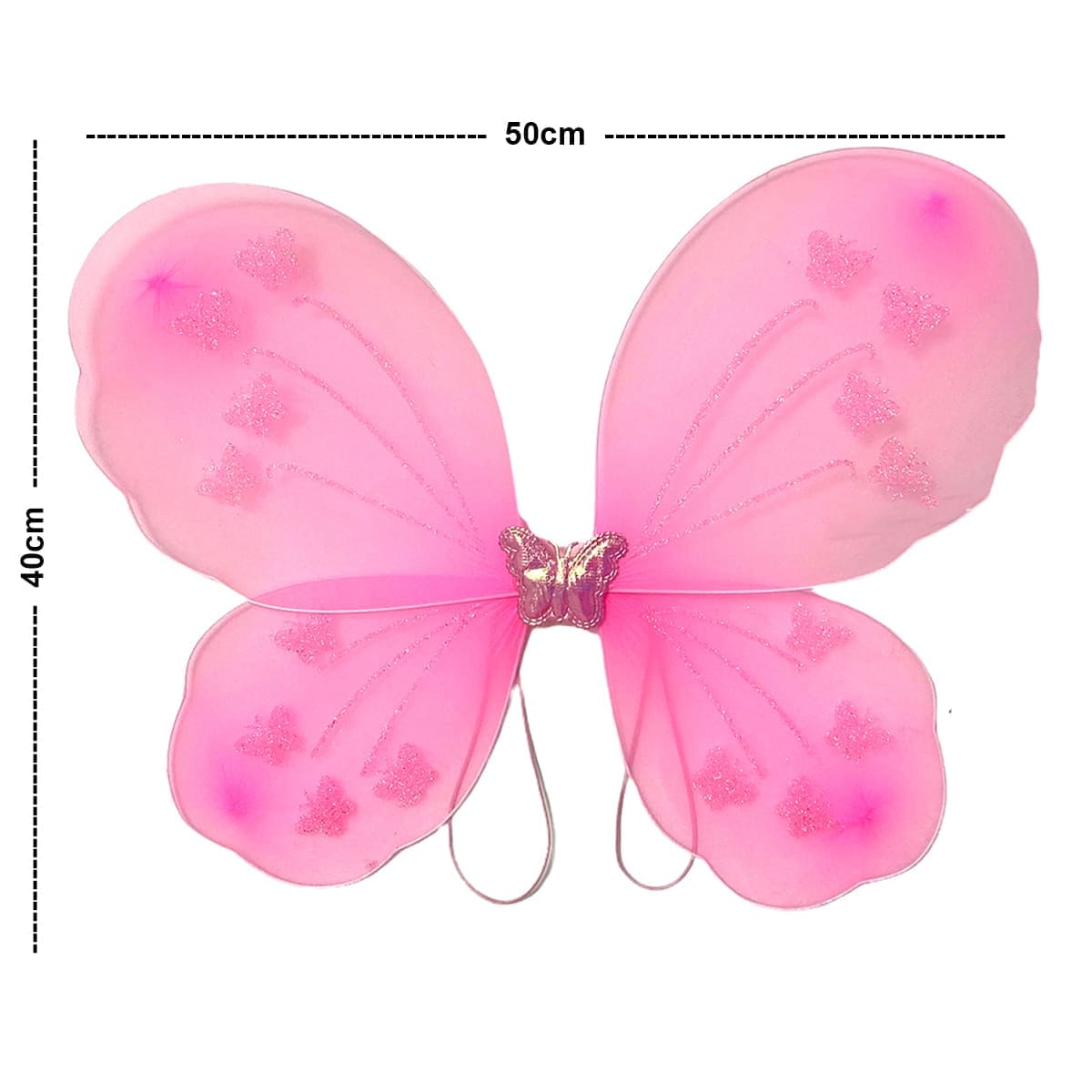 Kit Asa de Borboleta com Varinha e Tiara Fantasia para Carnaval Escolha ...