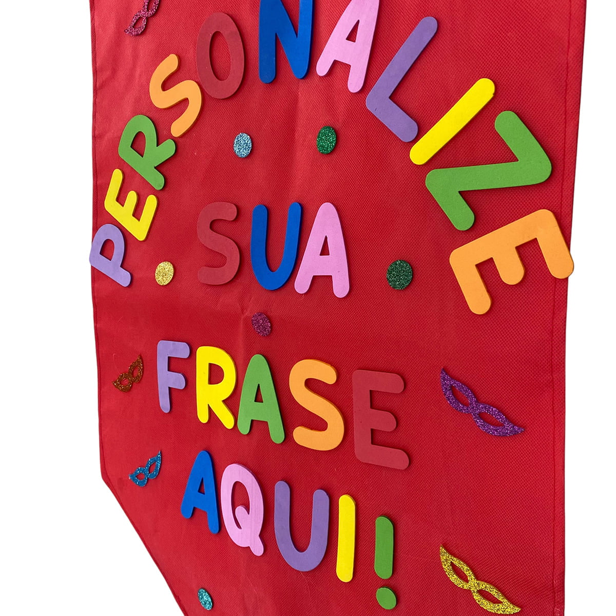 Estandarte EVA Personalizado Até 24 Letras