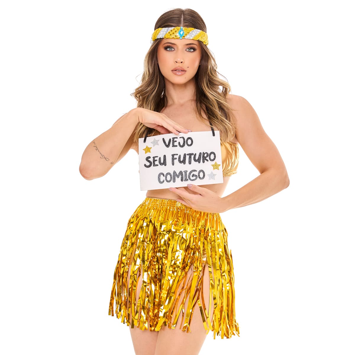 Kit Acessório Carnaval Vejo Seu Futuro Comigo