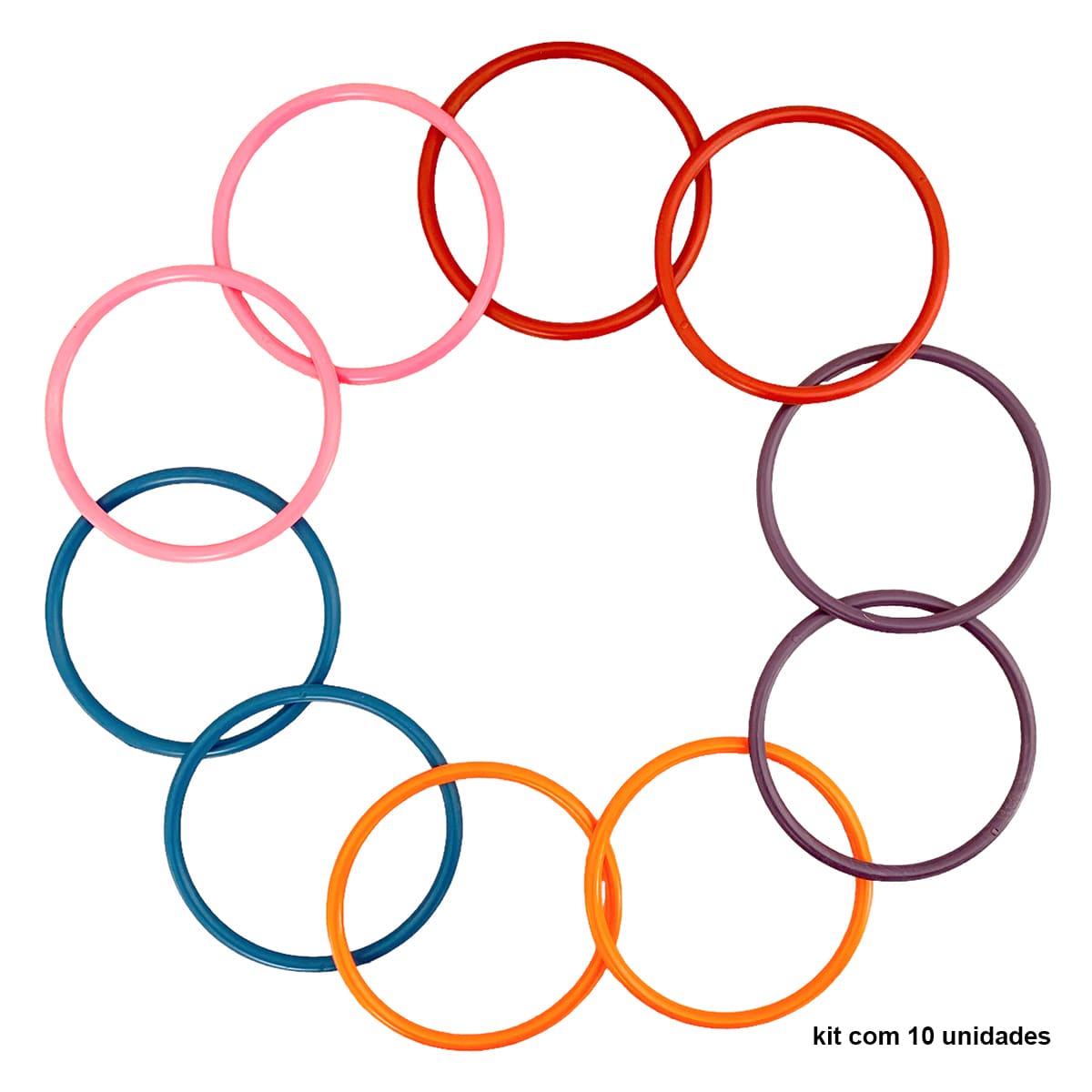 20 Argolas de Plástico Barraca Festa Junina Envio Imediato