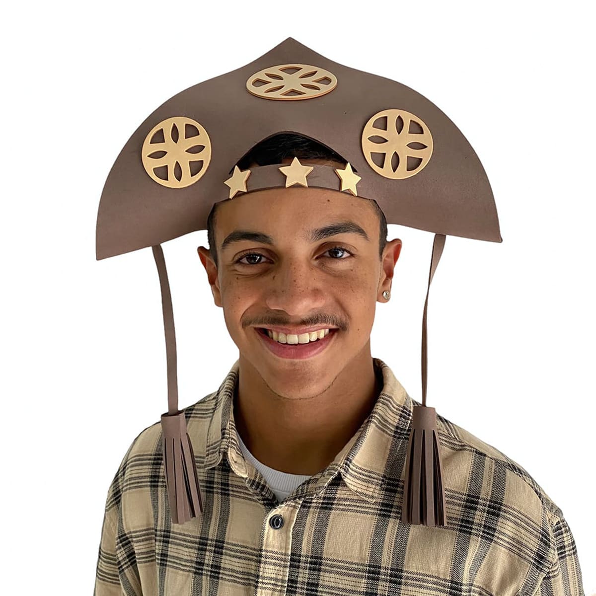 Chapéu Cangaceiro Luxo EVA Marrom