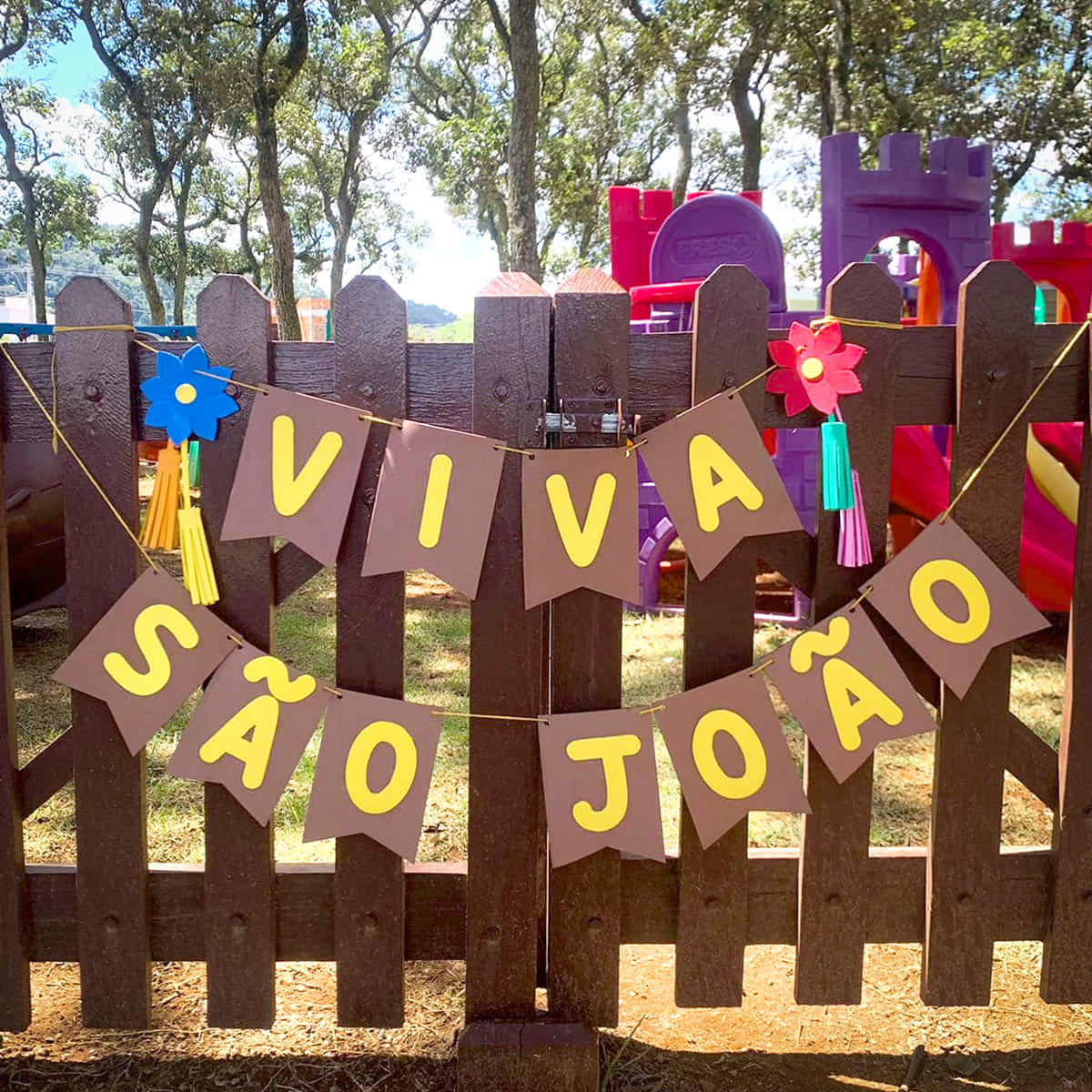 Viva São João Santo Banner Grande Placa Decorativa Para Festa Junina😯 ...