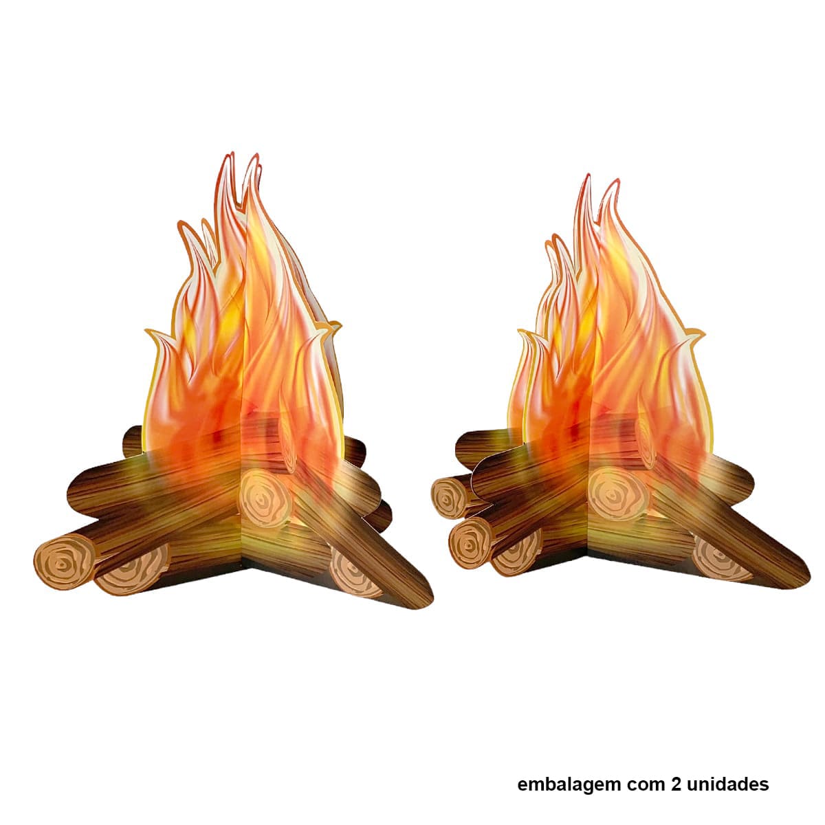 Enfeite de Mesa Fogueira Festa Junina