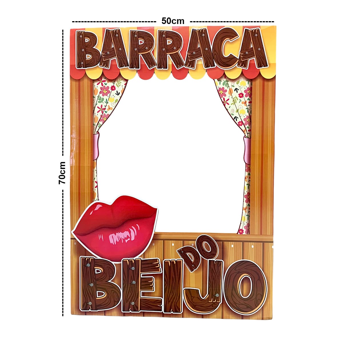 Painel Decorativo Para Fotos Barraca do Beijo Festa Junina.