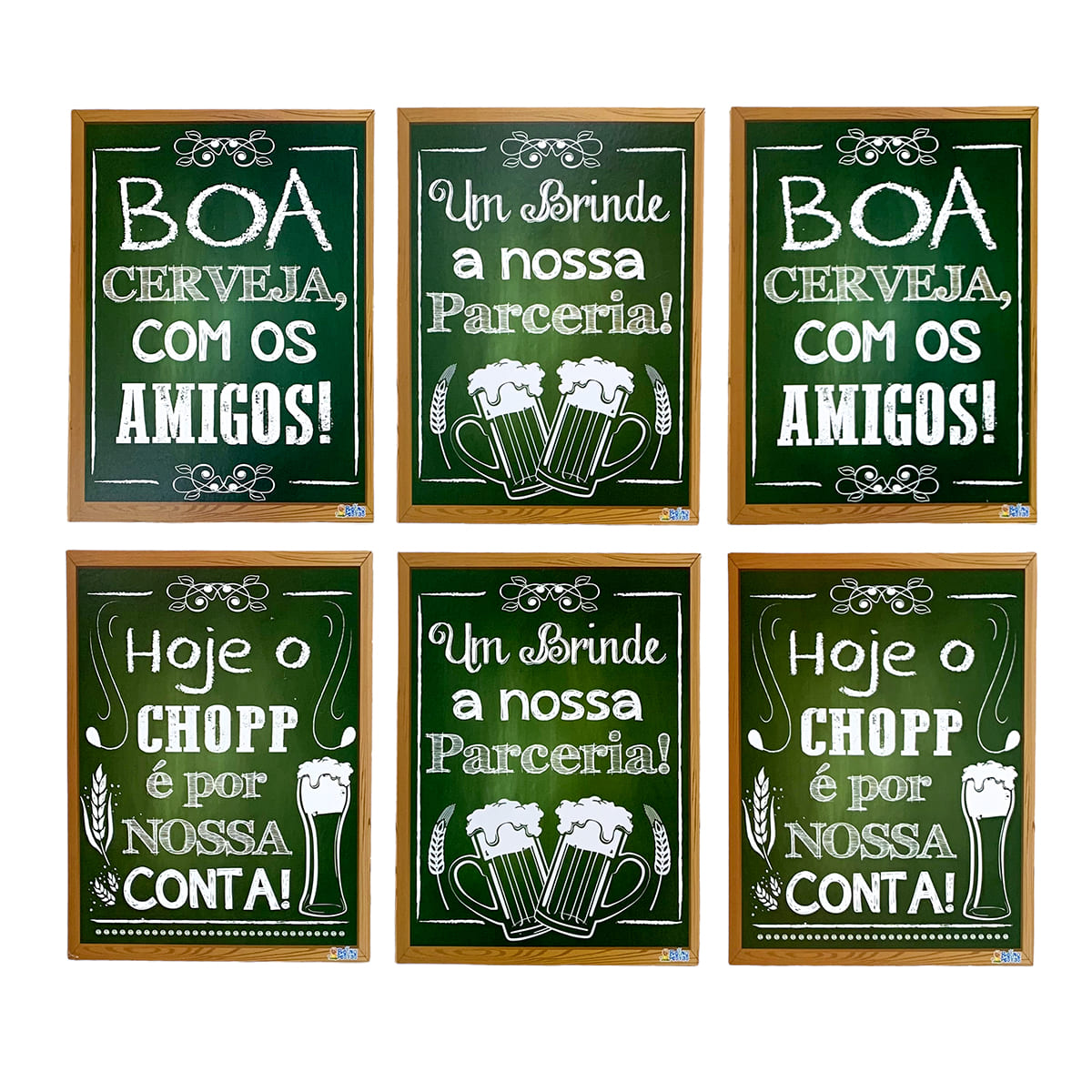 Painel Decorativo de Mesa Menu do Dia.