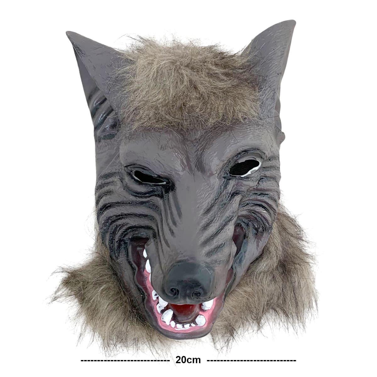 Máscara Luxo Lobo Lobisomem Terror Halloween