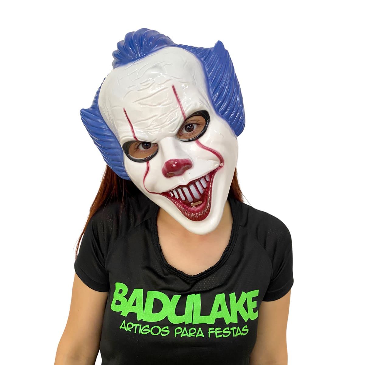 Máscara Palhaço It Pennywise Azul