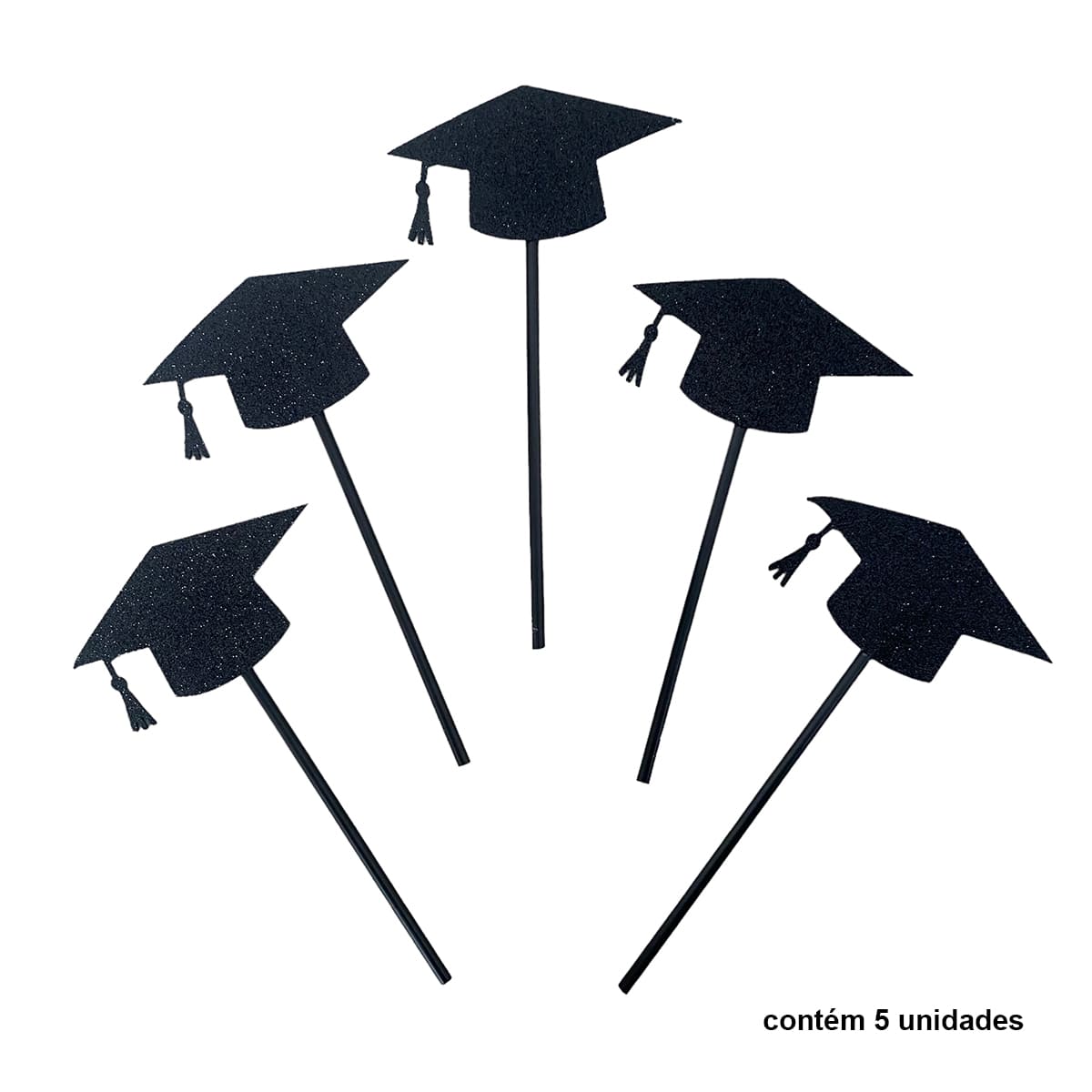 Palito Capelo Formatura com 5 Unidades